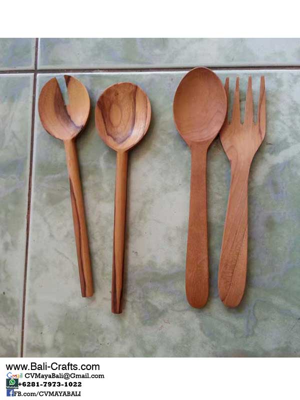 Wooden Spoon From Bali Indonesia – Bali-Crafts.com