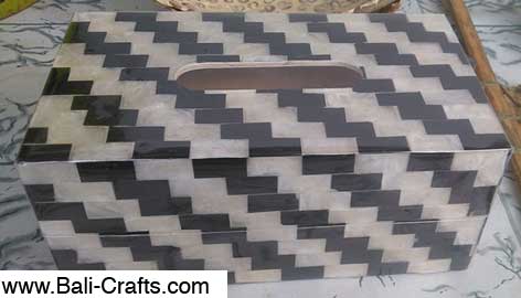 Sea Shell Tissue Boxes Bali Indonesia – Bali-Crafts.com