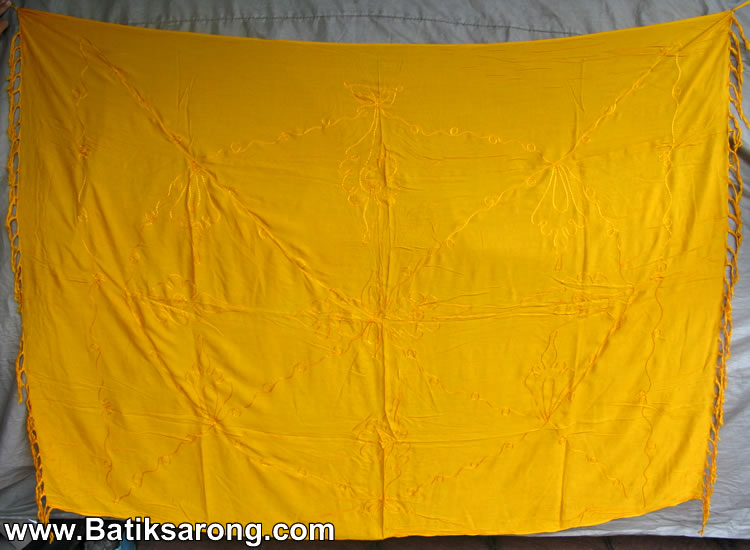 Embroidery Sarongs Bali Indonesia – Bali-Crafts.com