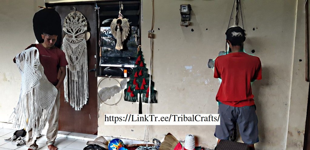 Bali Macrame Wall Hanging Direct from Artisans – Bali-Crafts.com